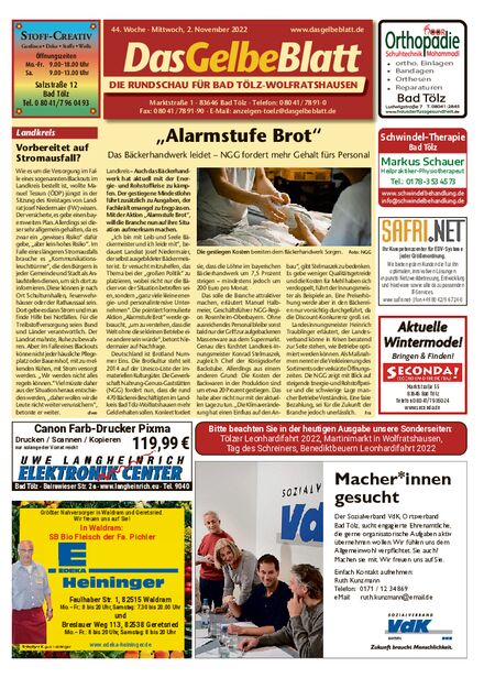 Das Gelbe Blatt